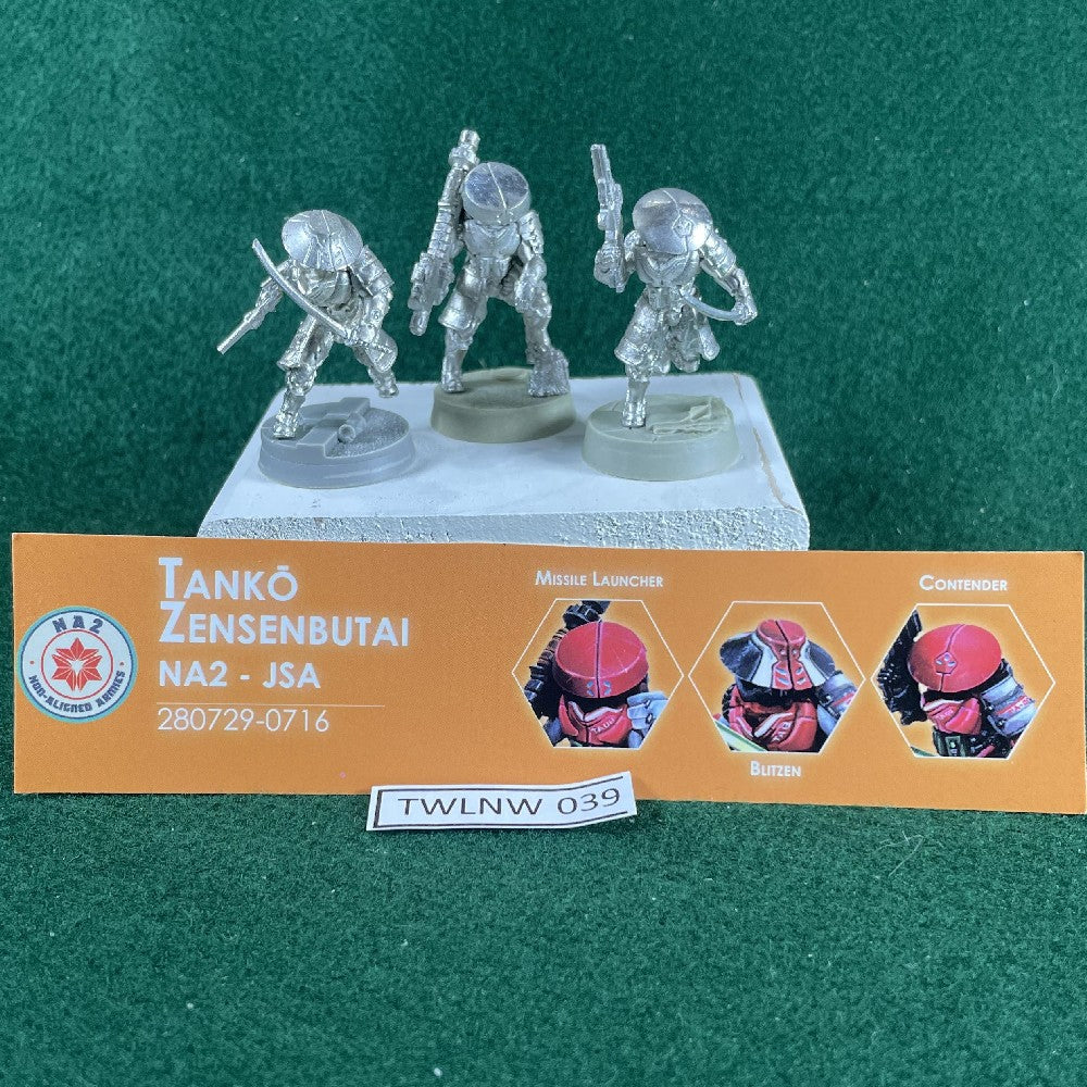 NA2-JSA: Tanko Zensenbutai - Infinity - Assembled Metal Miniatures - U – The War Library