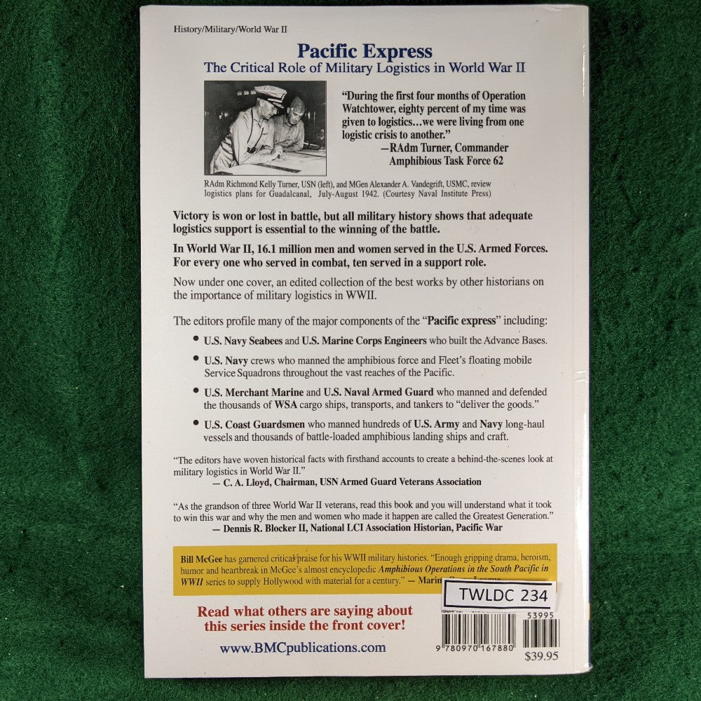 Pacific Express - Military Logistics in WWII - William L McGee - softc – The War Library