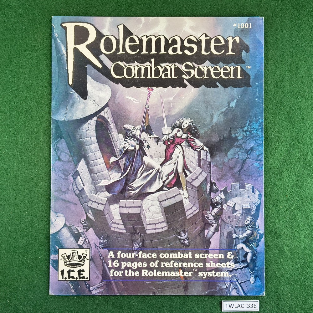 Rolemaster Combat Screen - Rolemaster - ICE1001 - Softcover - Good (SC ...