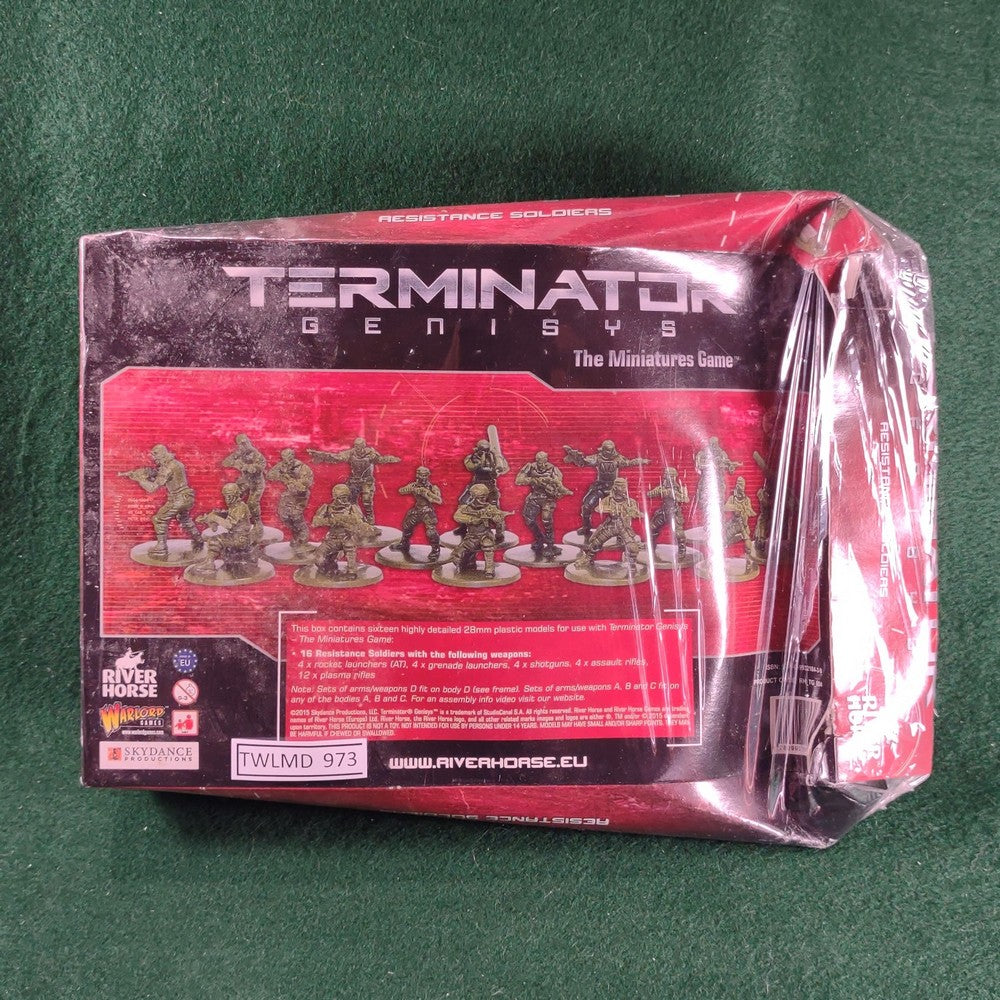 Terminator Genisys: Resistance Soldiers - River Horse - In Shrinkwrap ...