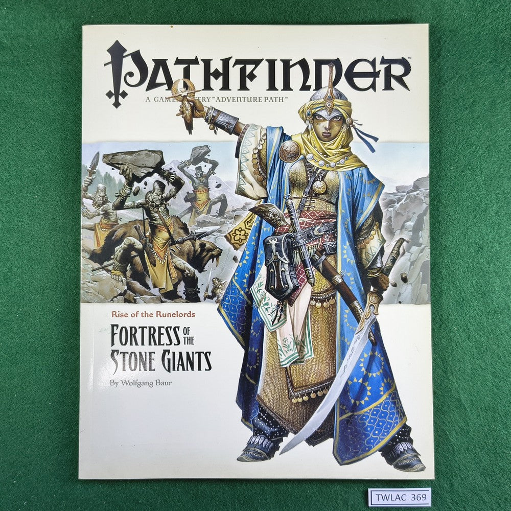Fortress of the Stone Giants (#4) - Pathfinder (1st Ed.) - PZO9004 - P ...