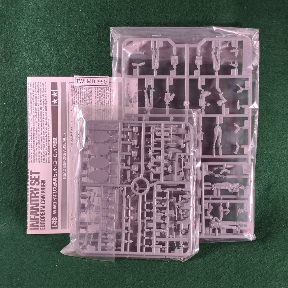 WWII British Infantry Set, European Campaign - 1/48 - Tamiya 32526 - V ...