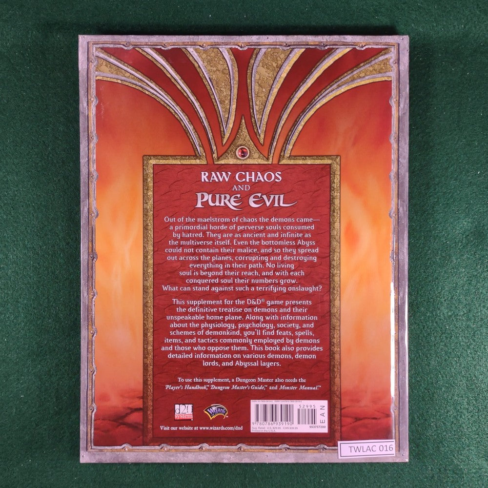 Fiendish Codex I: Hordes of the Abyss - D&D 3.5 Ed. - Wizards of the C ...