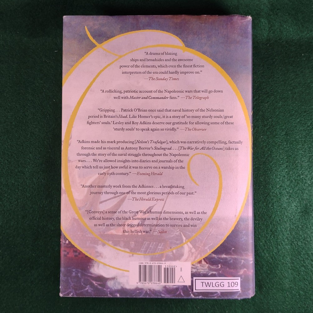 The War For All The Oceans - Roy Adkins & Lesley Adkins - Hardcover ...