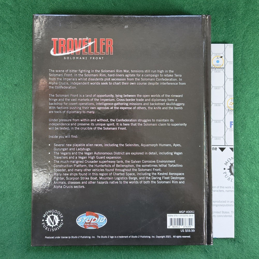 Solomani Front - Traveller RPG - Mongoose Publishing – The War Library