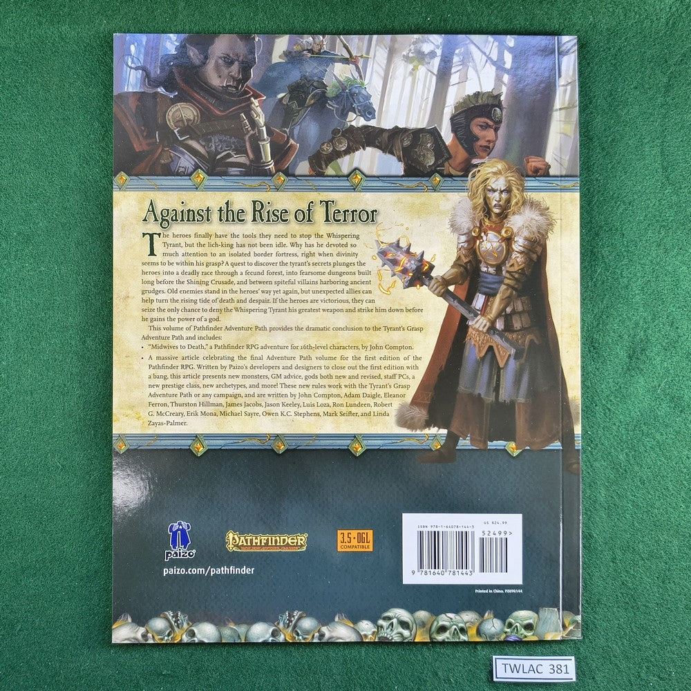 Midwives to Death (#144) - Pathfinder (1st Ed.) - PZO90144 - Paizo ...