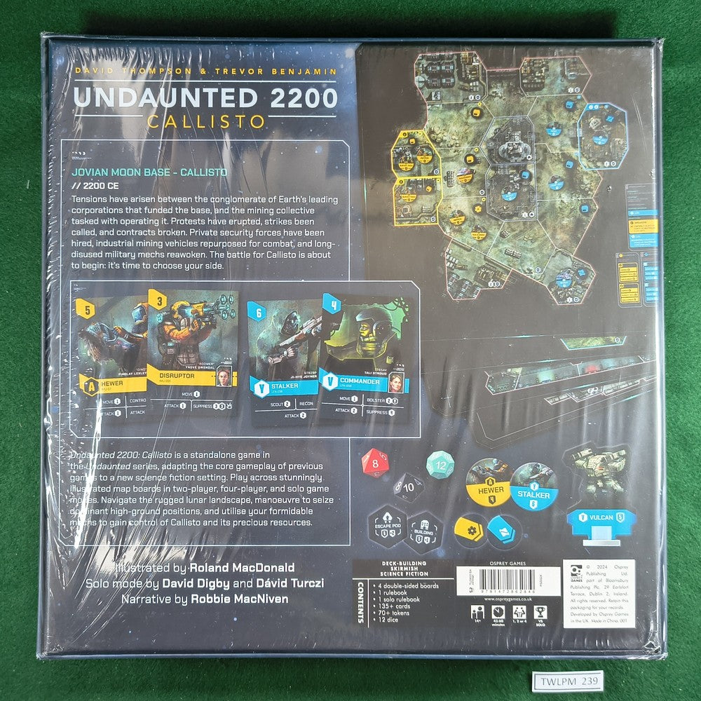 Undaunted 2200: Callisto - Osprey Games - In Shrinkwrap – The War Library