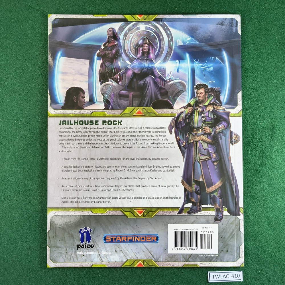 Escape From the Prison Moon (#08) - Starfinder - PZO7208 - Paizo – The ...