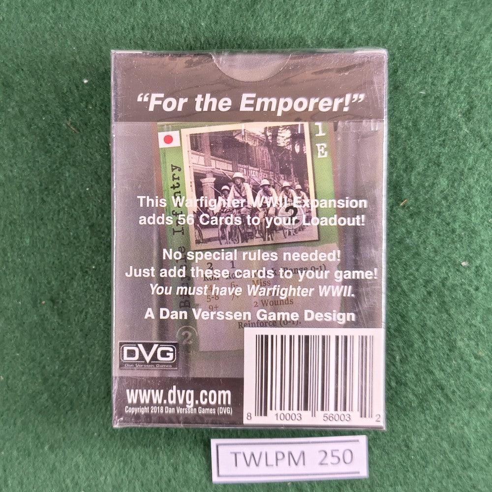 Warfighter: WWII Expansion #15 - Japan #2! - DVG - In Shrinkwrap – The ...