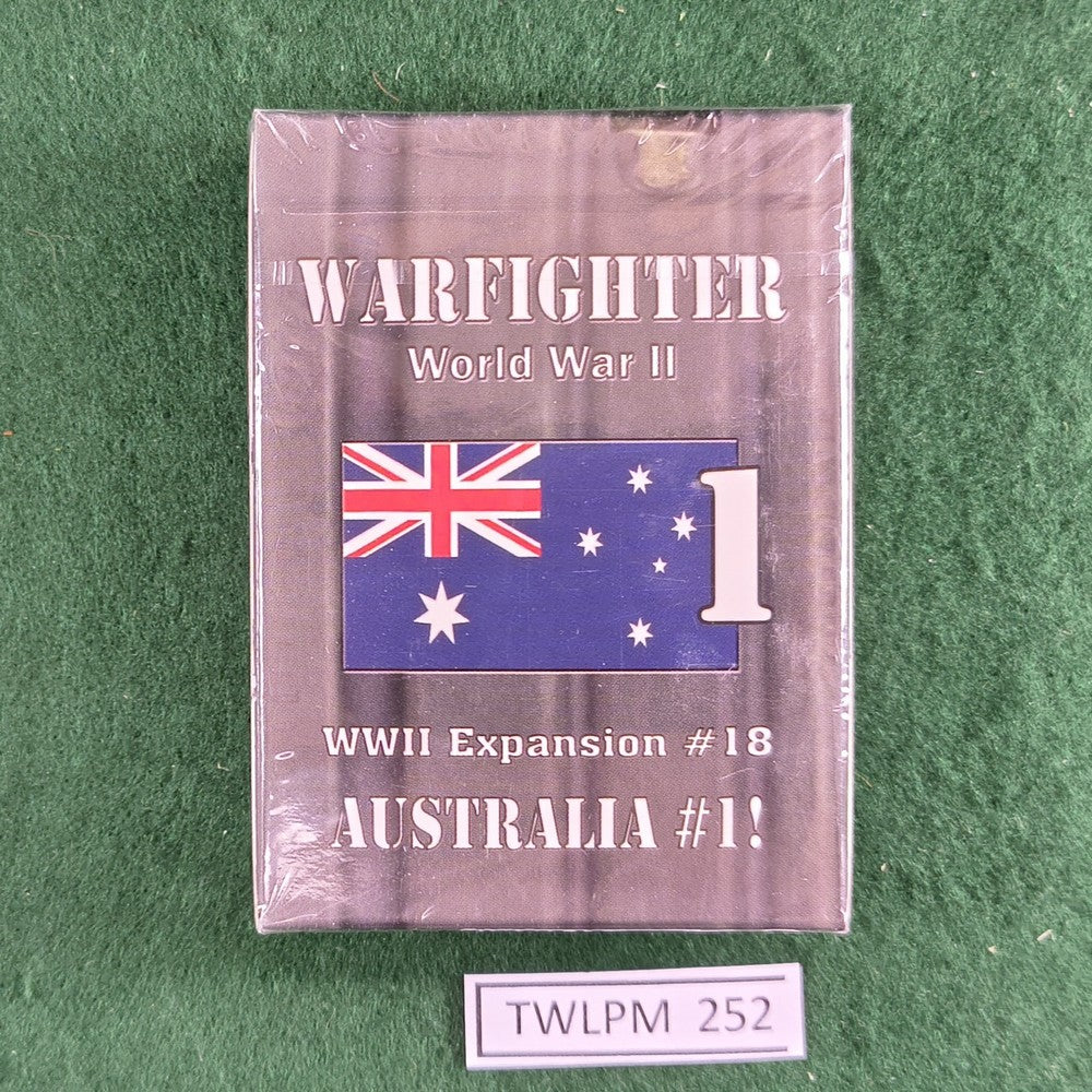 Warfighter: WWII Expansion #18 - Australia #1! - DVG - In Shrinkwrap ...