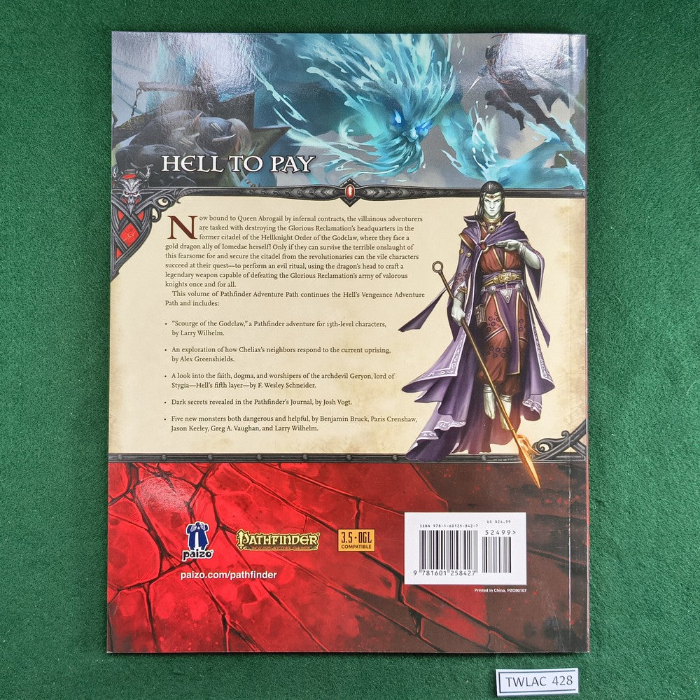 Scourge of the Godclaw (#107) - Pathfinder (1st Ed.) - PZO90107 - Paiz ...