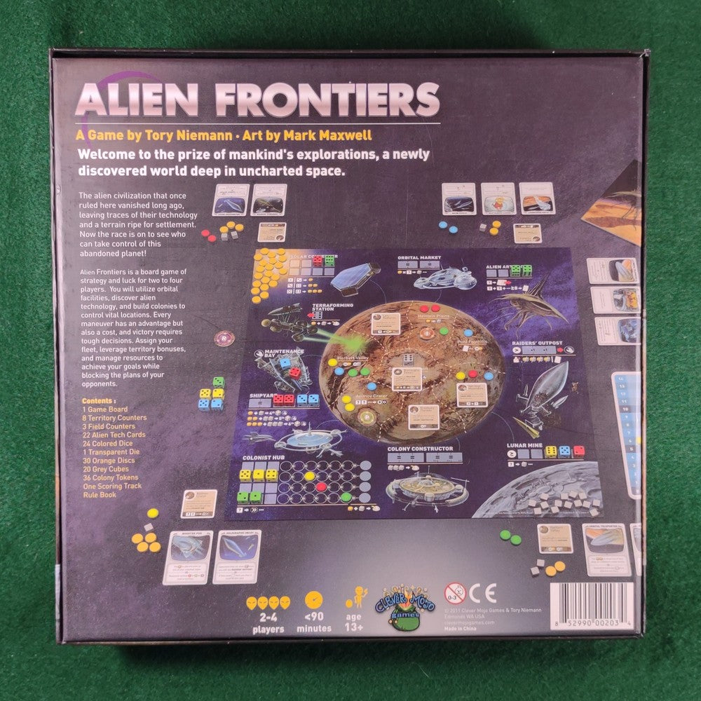 Alien Frontiers (+Expansion) - Clever Mojo Games - Very Good – The War ...
