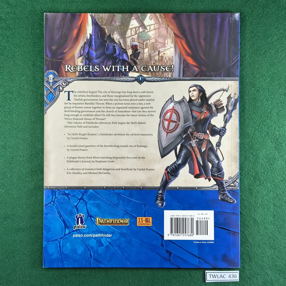 In Hell's Bright Shadow (#97) - Pathfinder (1st Ed.) - PZO9097 - Paizo ...