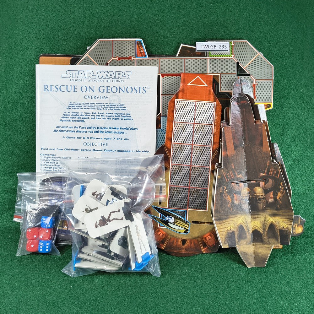 Star Wars: Rescue on Geonosis - Character Games - Good (Pen Missing ...