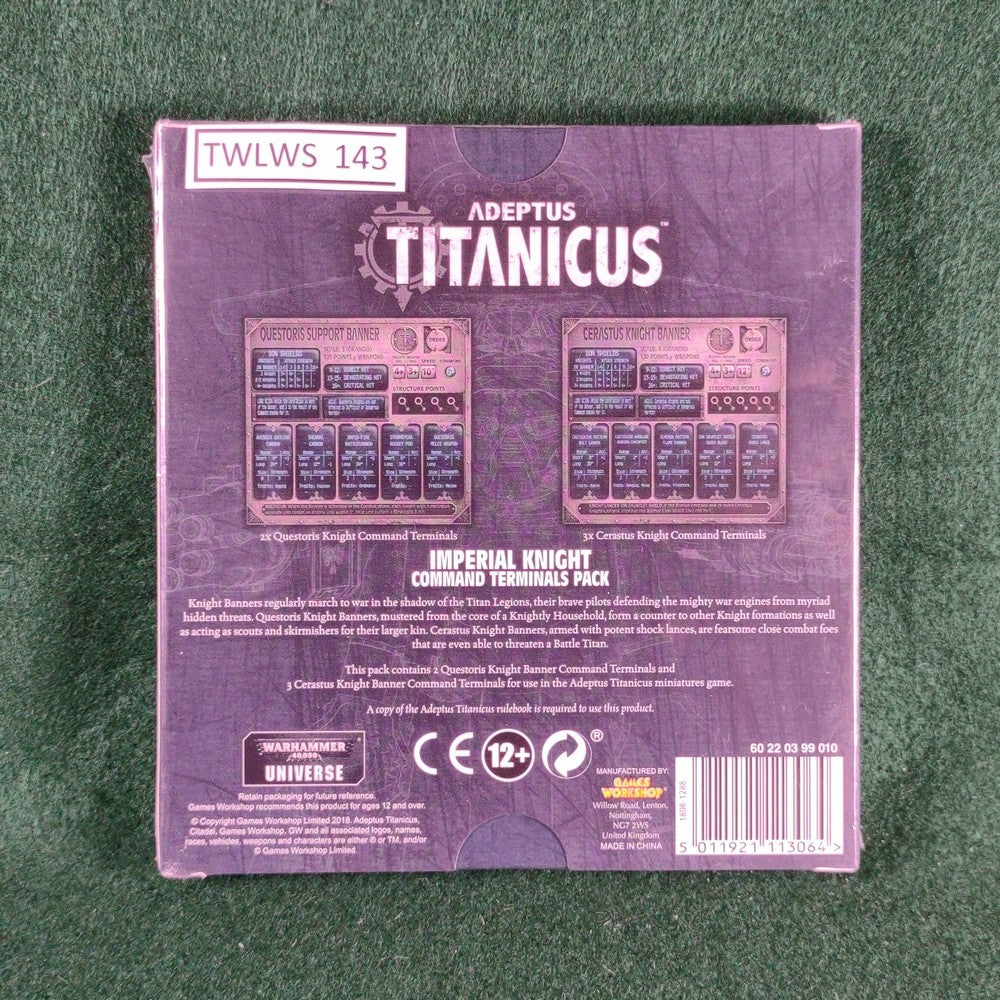 Imperial Knight Command Terminals Pack - Adeptus Titanicus - Games Wor ...