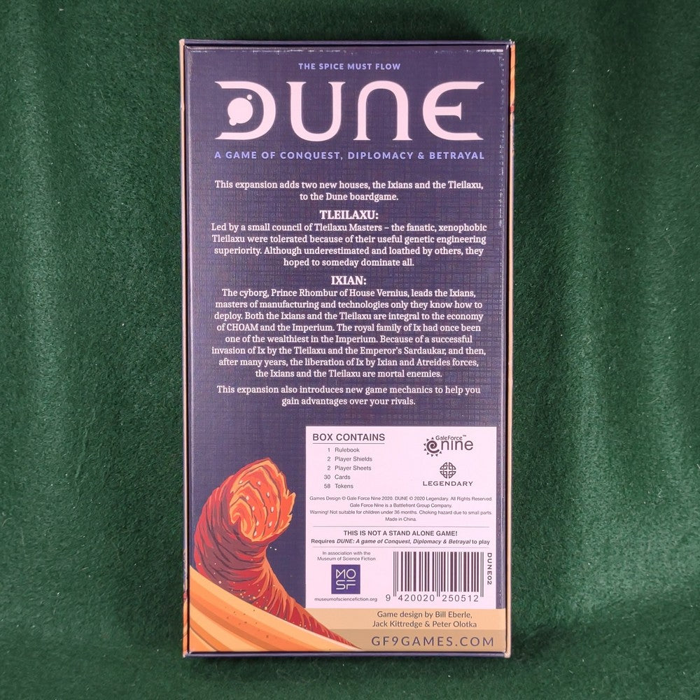 Dune: Ixians & Tleilaxu House Expansion - GF9 - Unpunched – The War Library