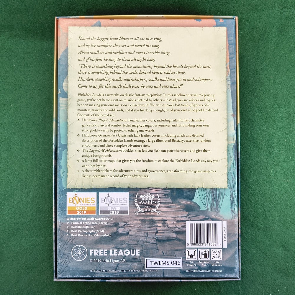 Forbidden Lands Boxed Set - Free League – The War Library