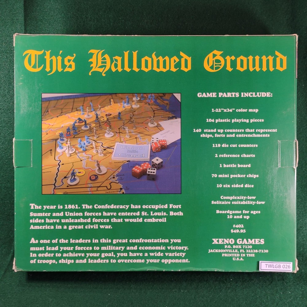 This Hallowed Ground - Xeno Games - Very Good – The War Library