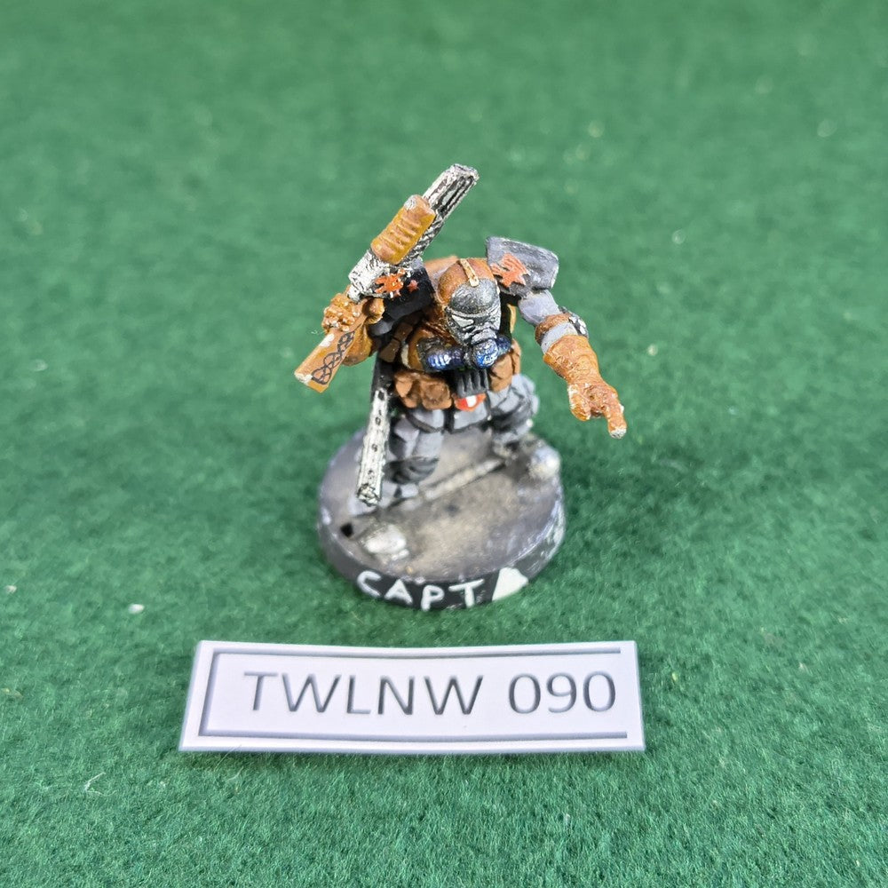 Painted 'Captain' - 28mm - Warzone Mutant Chronicles – The War Library