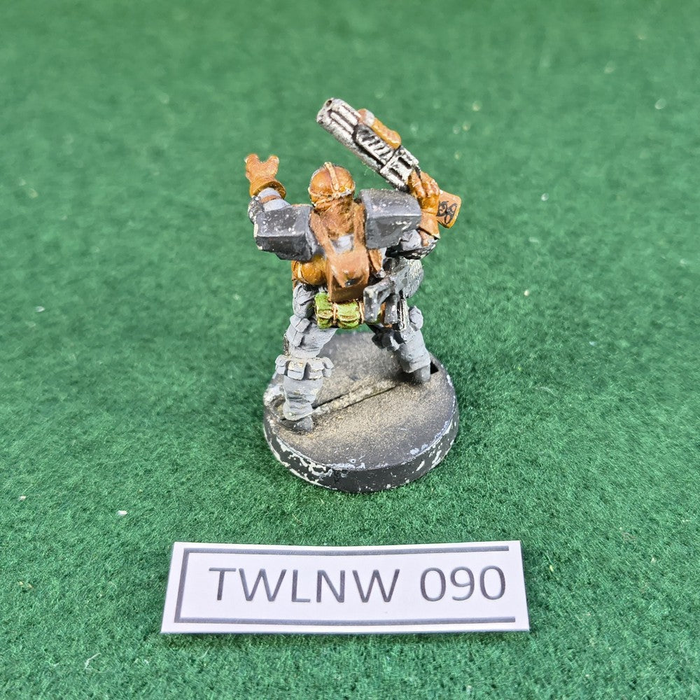 Painted 'Captain' - 28mm - Warzone Mutant Chronicles – The War Library