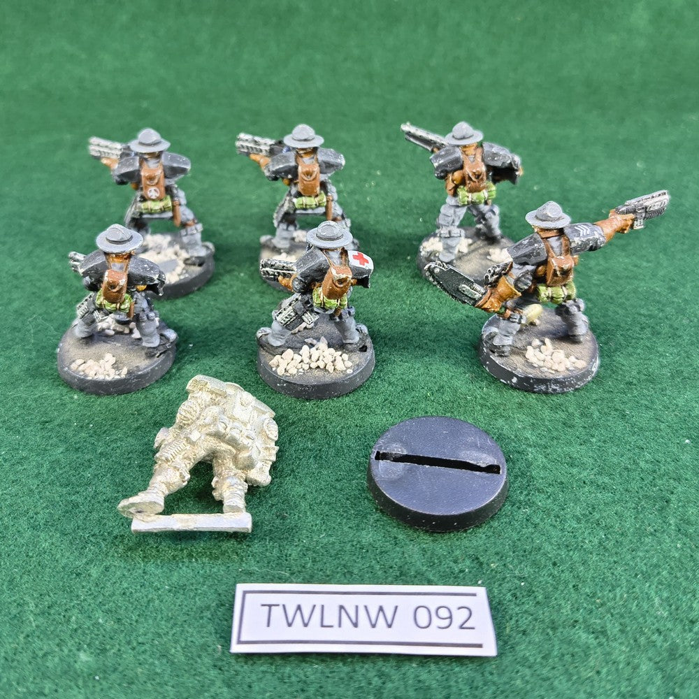 Capitol Squad, Partially Painted - 28mm - Warzone Mutant Chronicles ...