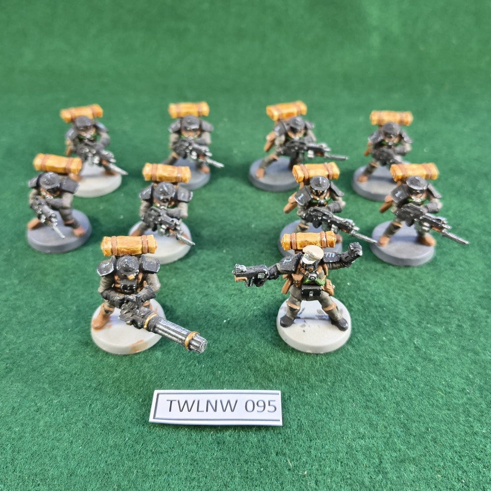 Painted Bauhaus Unit - 28mm - Warzone Mutant Chronicles – The War Library