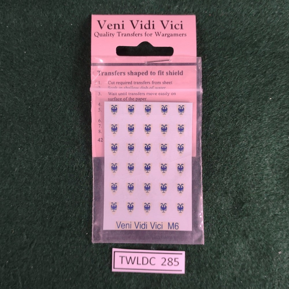 Infantry Tear Drop 2-Headed Eagle Design Transfer (Navy) - Veni Vidi V ...