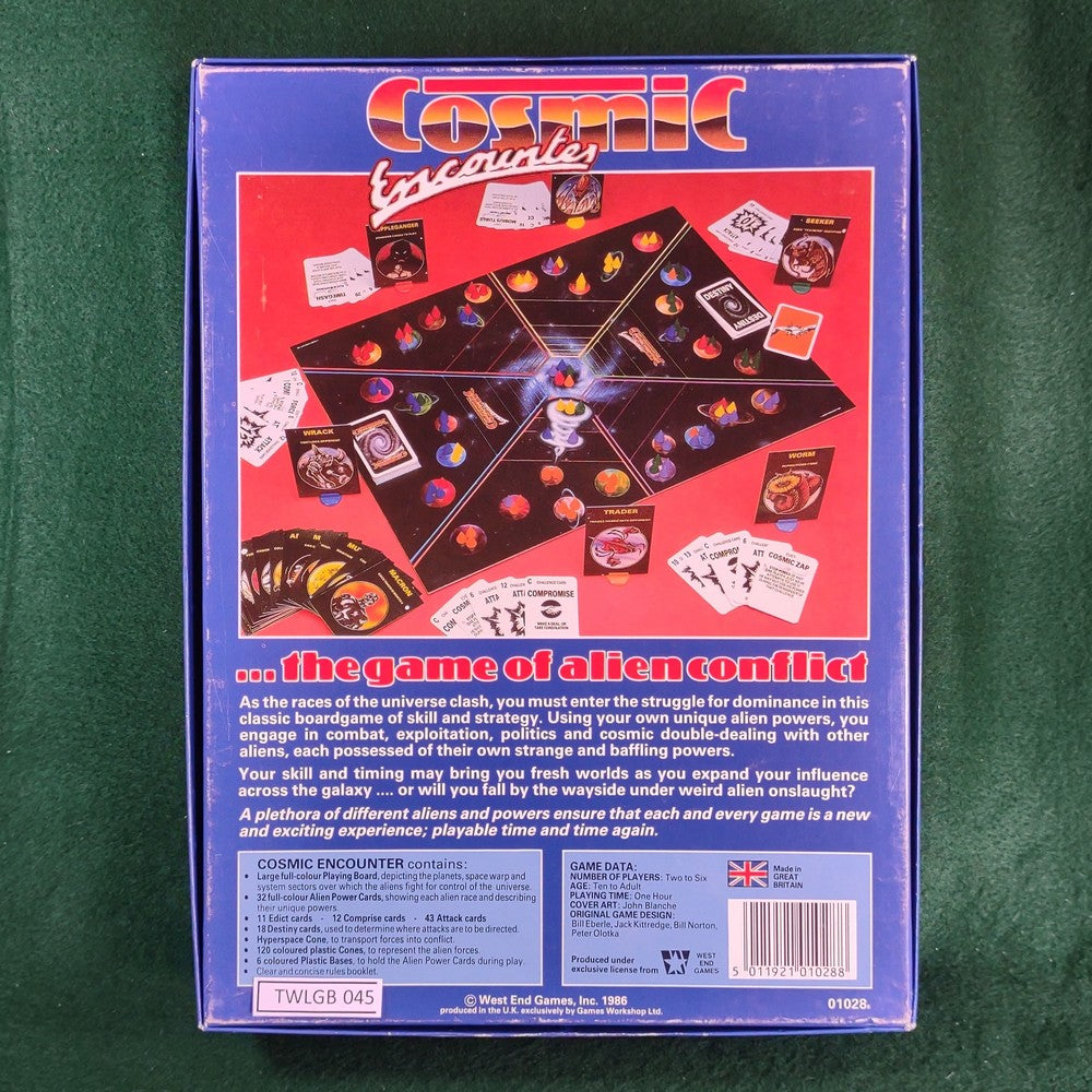 Cosmic Encounters - Games Workshop/West End Games - Very Good – The War ...
