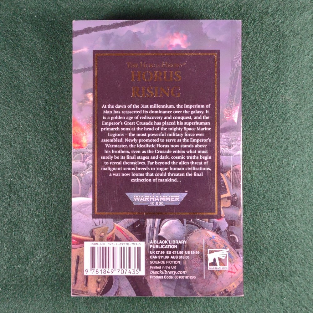 Horus Rising (2022 Ed.) - WH40K - Dan Abnett - Softcover - Very Good ...