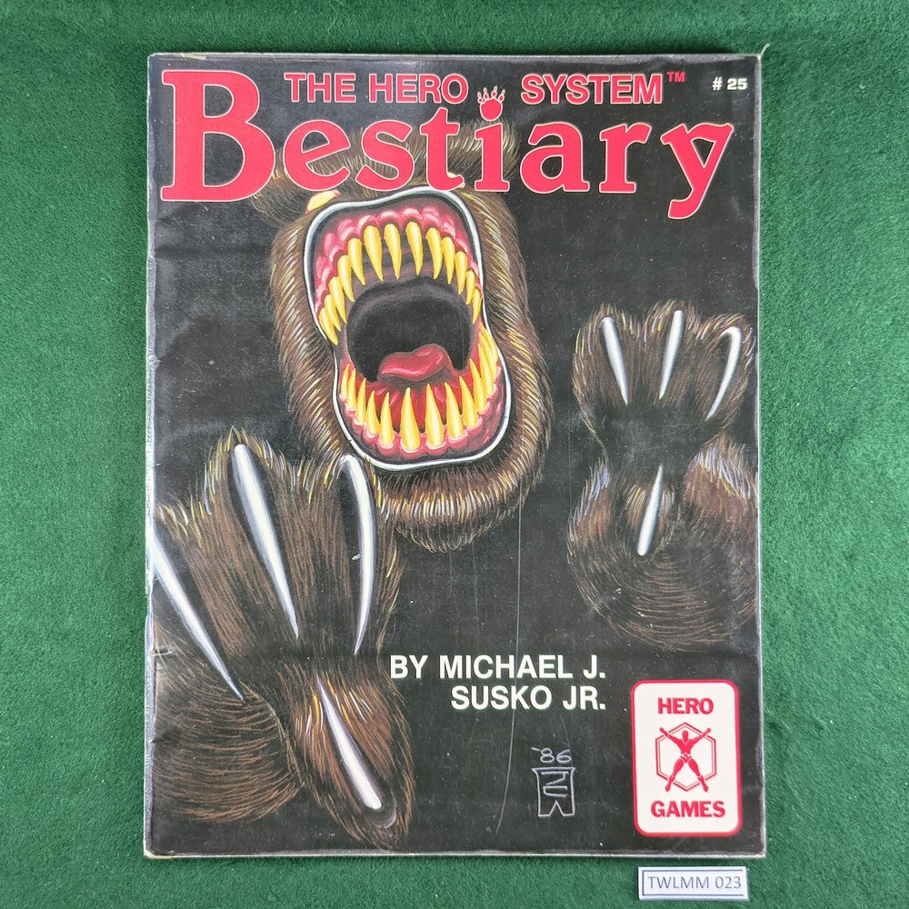 The Hero System Bestiary (3rd Ed.) - Hero Games - Softcover - Fair ...
