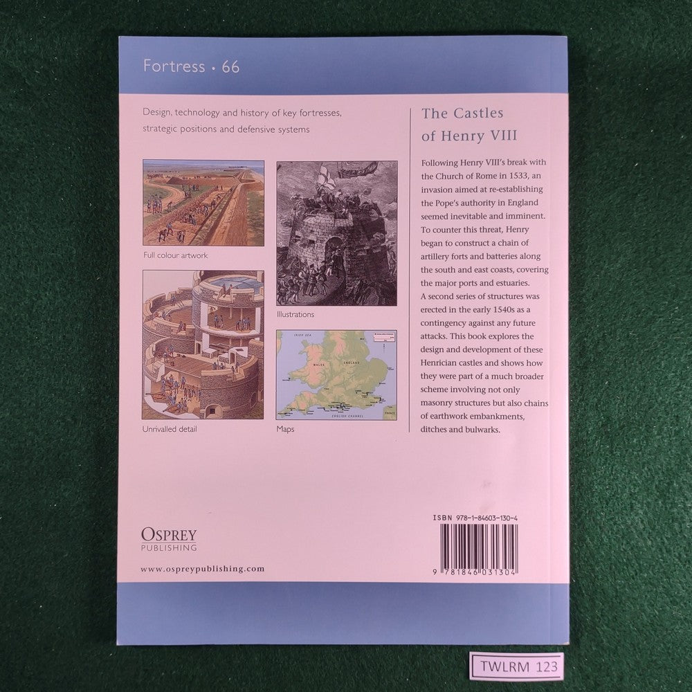 The Castles of Henry VIII - Peter Harrington & Brian Delf - Osprey For ...