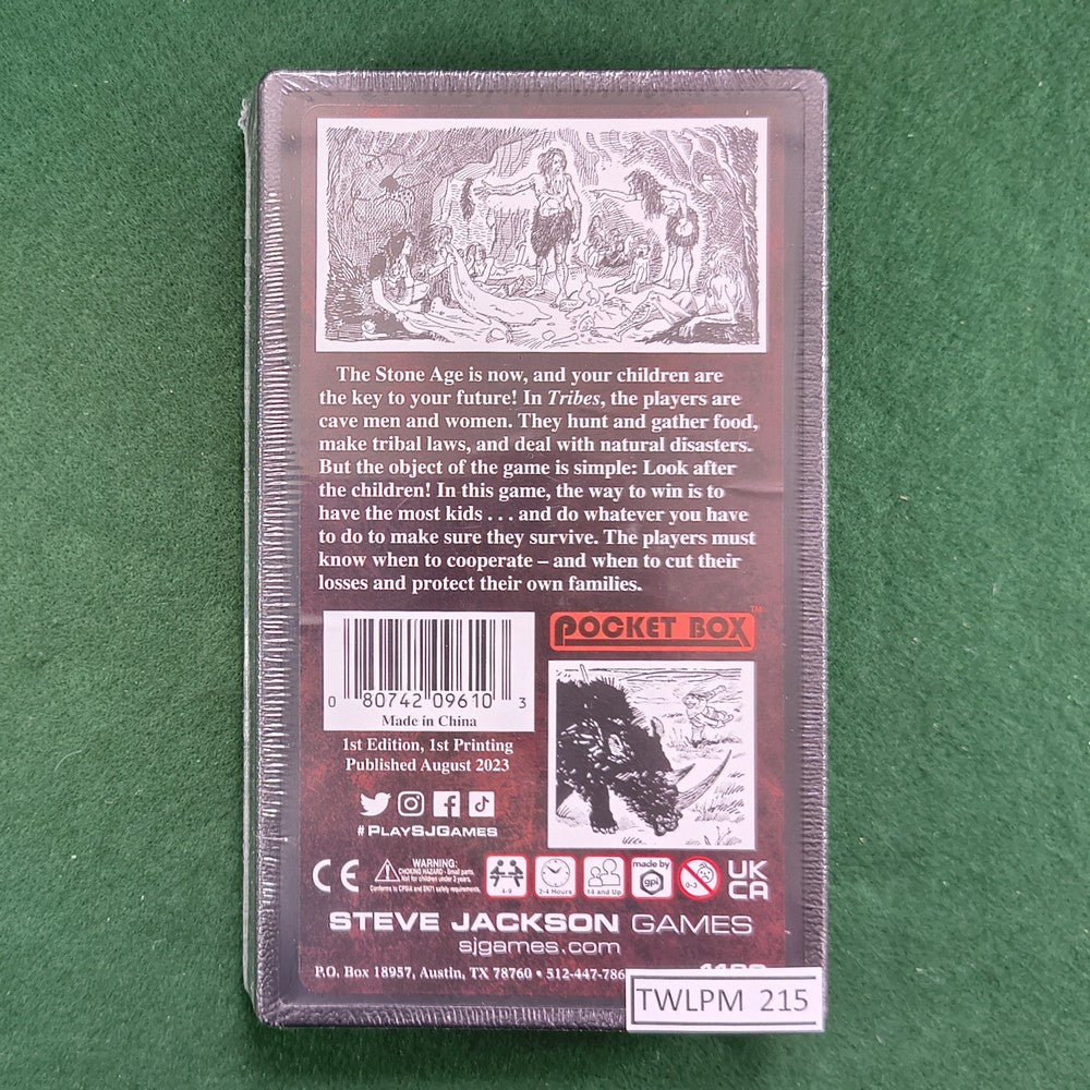 Tribes - Steve Jackson Games - In Shrinkwrap – The War Library