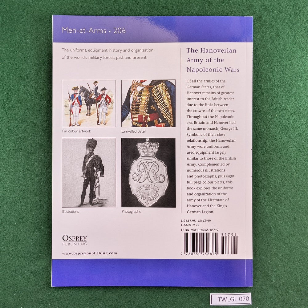 The Hanoverian Army of the Napoleonic Wars - Hofschroer & Fosten - Osp ...