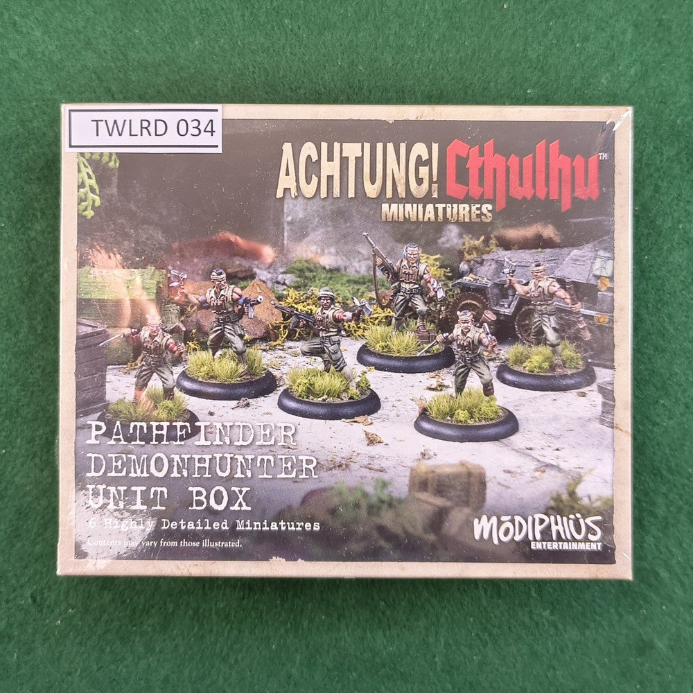 Pathfinder Demonhunter Unit Box (6) - Achtung! Cthulhu - Modiphius - I ...