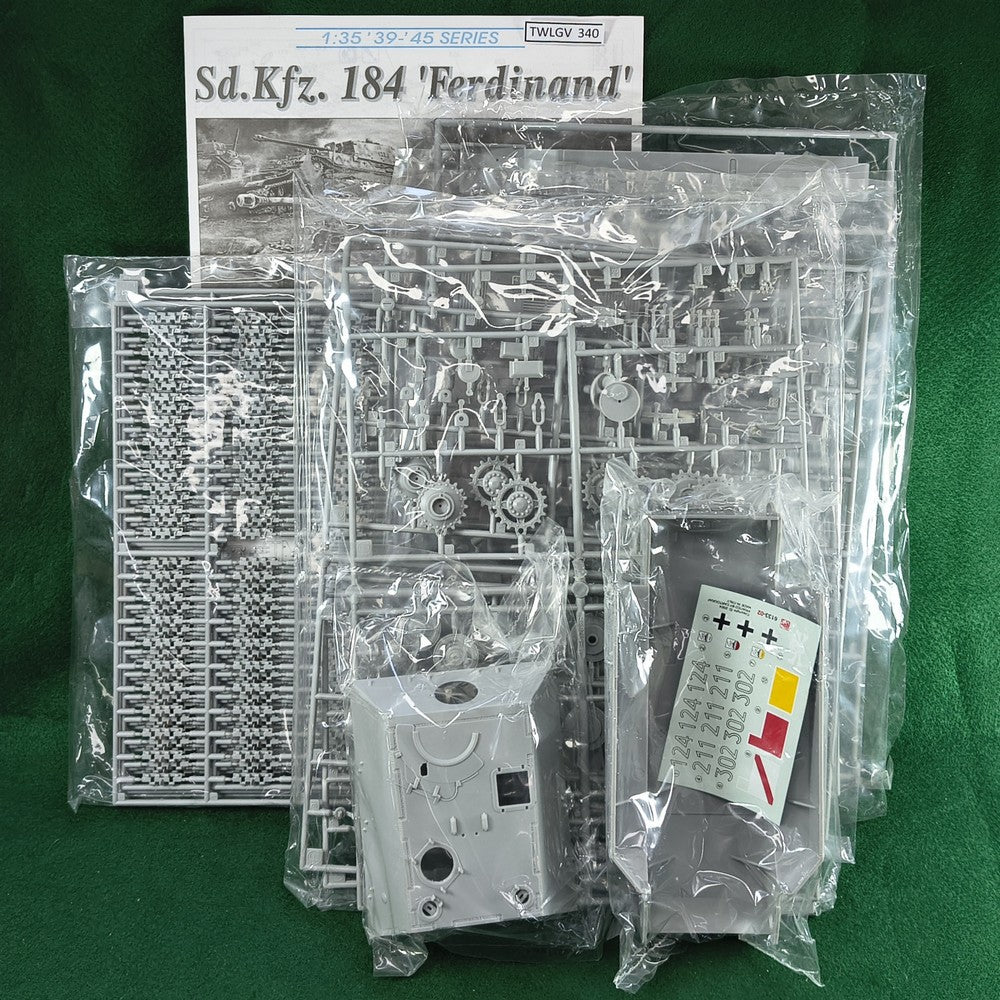 Sd.Kfz. 184 'Ferdinand' - Dragon 6133 - 1/35 - Good (DAMAGED BOX) – The ...