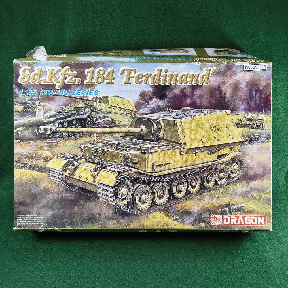 Sd.Kfz. 184 'Ferdinand' - Dragon 6133 - 1/35 - Good (DAMAGED BOX) – The ...