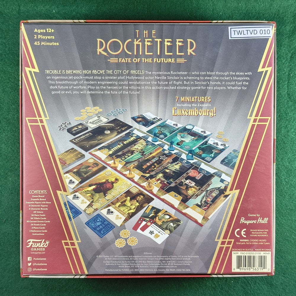 The Rocketeer: Fate of the Future - Funko Games - Excellent – The War ...