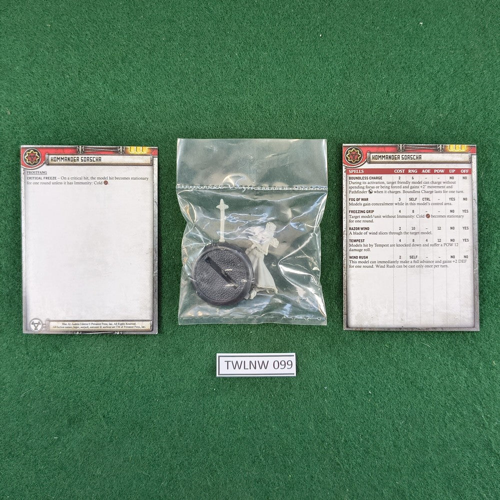 Kommander Sorscha - PIP33083 - Warmachine - Privateer Press – The War ...