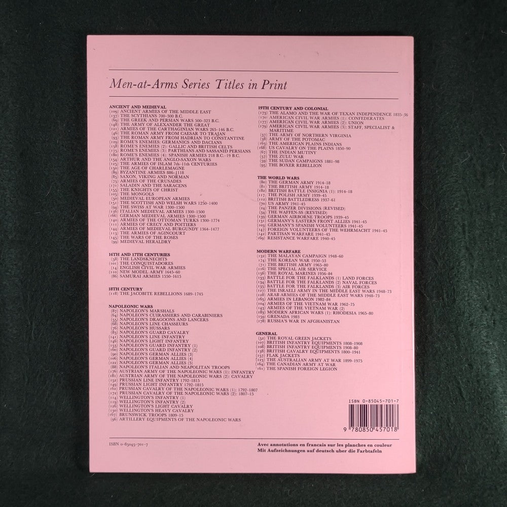 Romes Enemies (4): Spanish Armies 218BC-19BC - Men-At-Arms 180 - Ospre ...