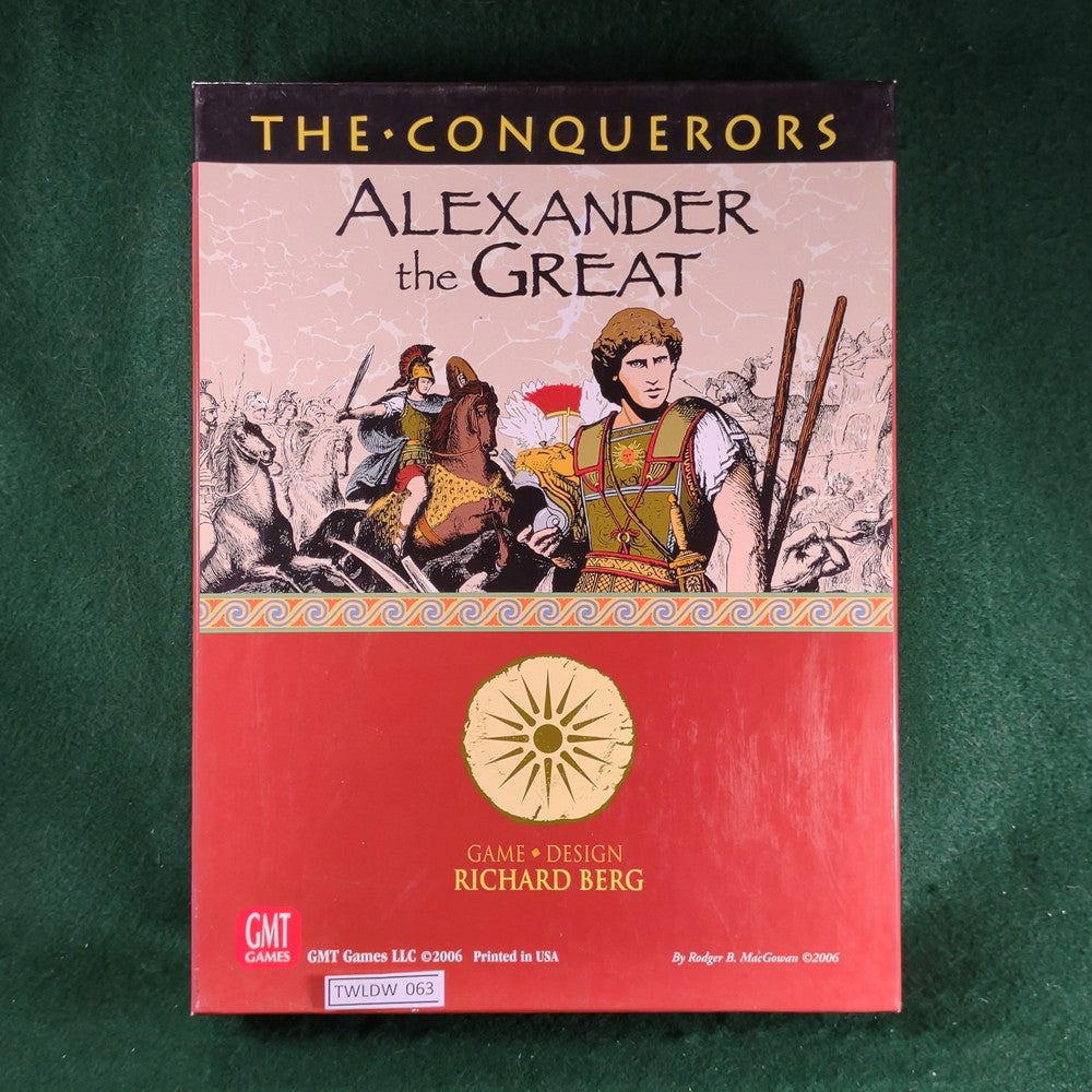 The Conquerors: Alexander the Great - GMT - Very Good (no dice) – The ...