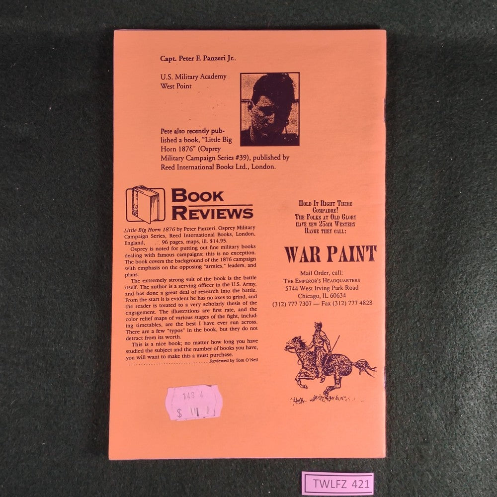 Plains Wars: Campaigns and Skirmish Scenarios - Pete Panzeri – The War ...