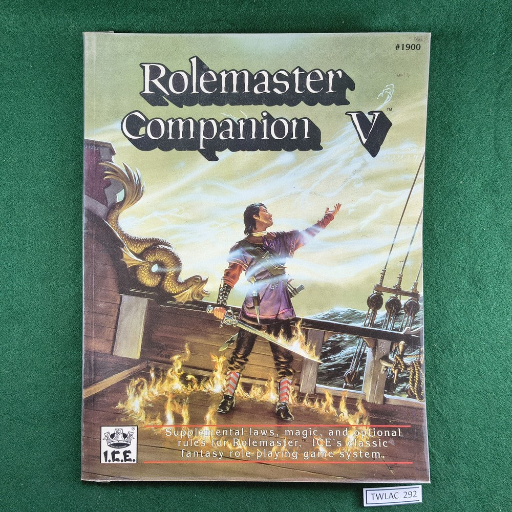 Rolemaster Companion V - Rolemaster 2nd ed. - ICE1900 - Softcover – The ...