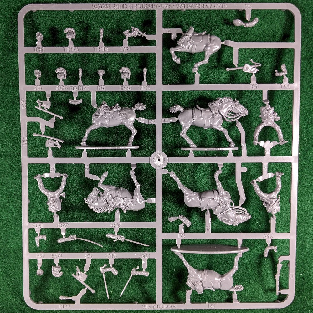 British Napoleonic Household Cavalry Command 1812-15 Sprue - Victrix ...