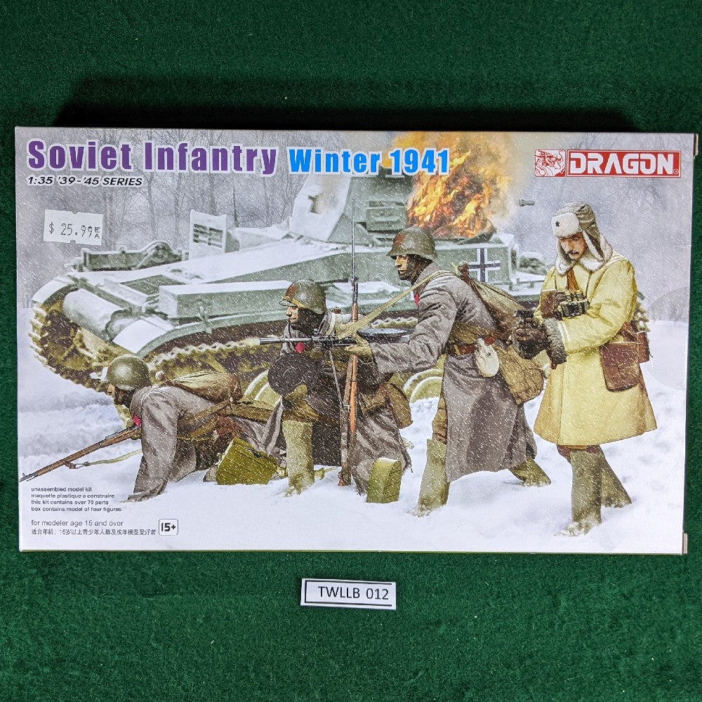 Soviet Infantry (Winter 1941) - 1/35 - Dragon 6744 – The War Library