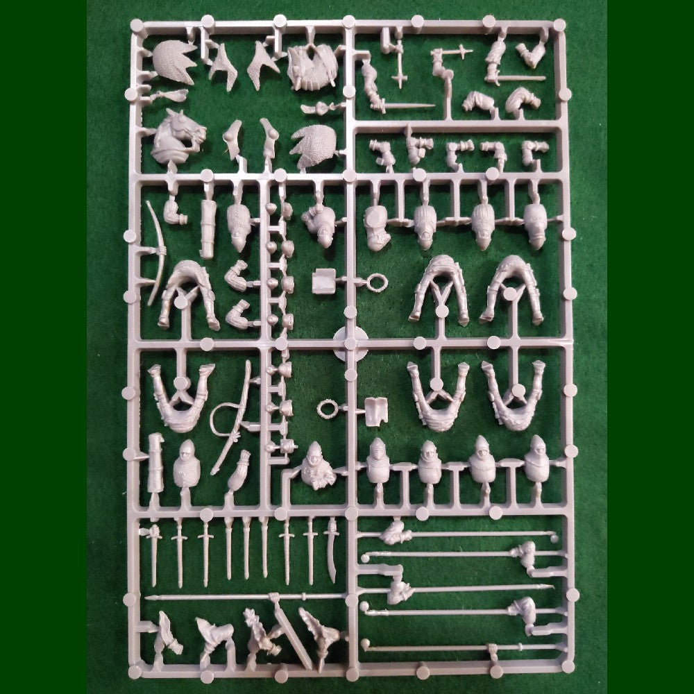 Agincourt Mounted Knights Sprue - 3 figures - Perry Miniatures – The ...