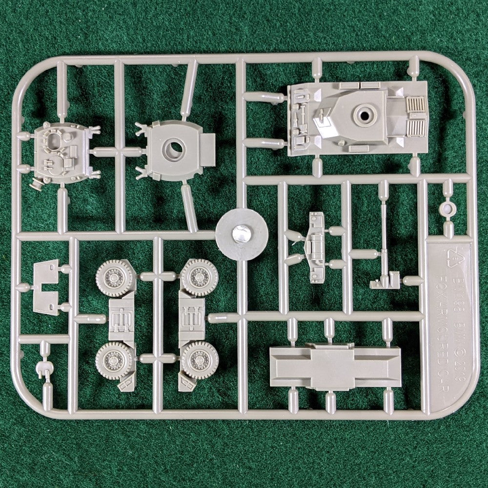 Fox Armoured Car sprue - Battlefront/Team Yankee – The War Library