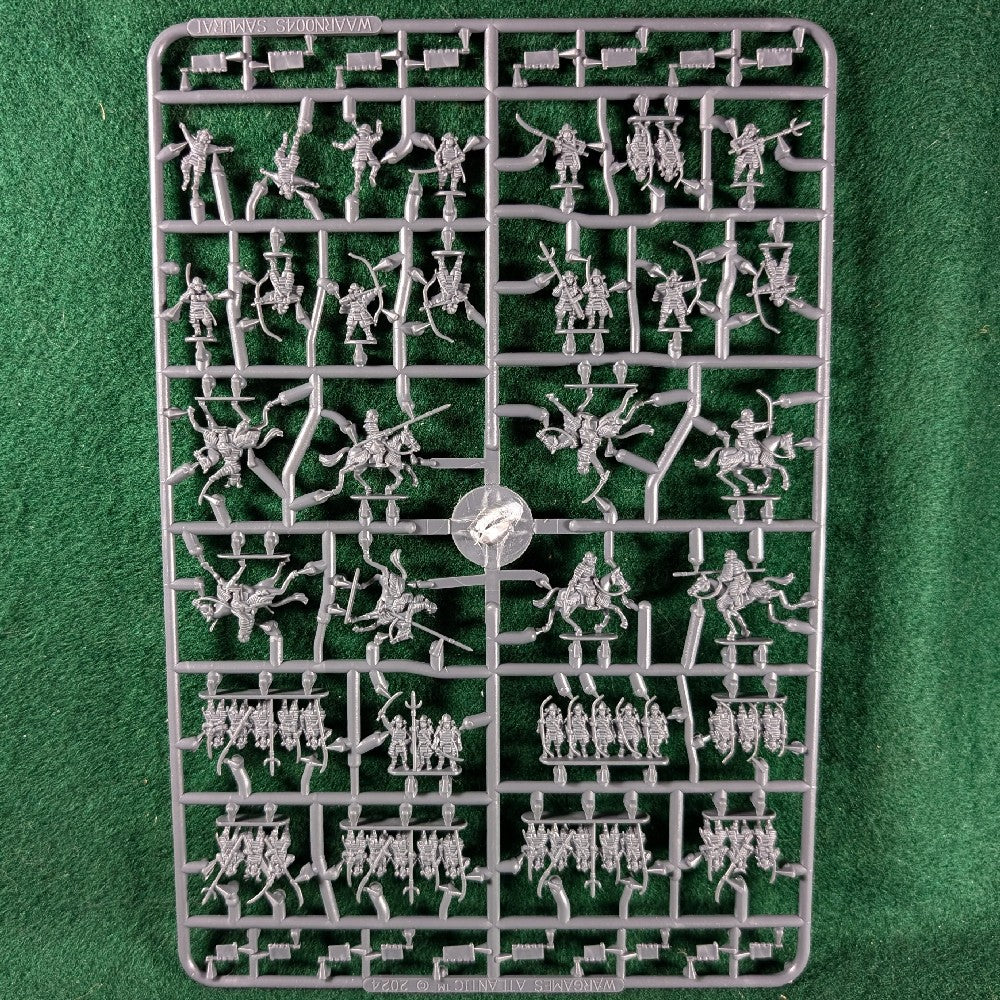 Samurai - Grand Battle Scale 10mm - One sprue of 56 Miniatures - Warga ...