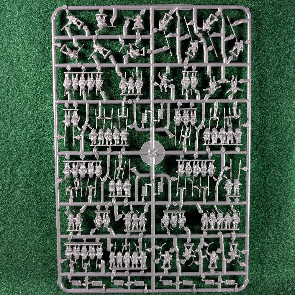 Ashigaru - Grand Battle Scale 10mm - One sprue of 82 Miniatures - Warg ...