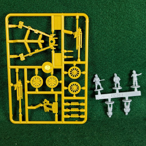 German 10.5cm (105mm) Artillery sprue - Flames of War 15mm WWII – The ...