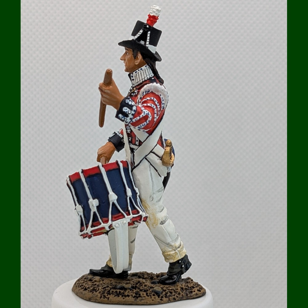 Napoleonic Royal Marine Drummer - NA270 - 54mm Miniature - King & Coun ...